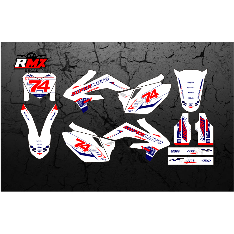 Jual DECAL VIAR 250 SE FULLBODY (006) DEKAL STIKER CX CROSS X HITAM ...