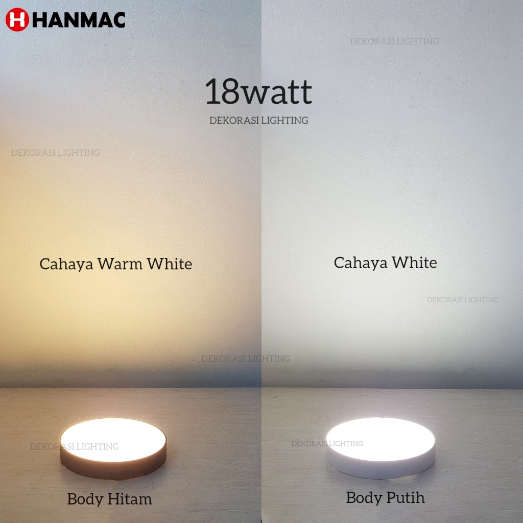 Jual Lampu downlight outbow led 12w 18w 24w bulat minimalis dekor ...