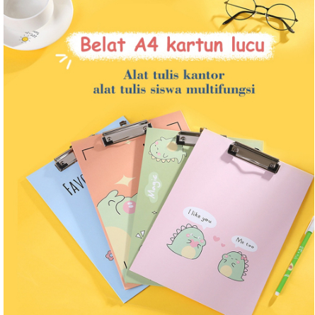 Jual Board clip tatakan tulis paper folder board writing pad clip ...