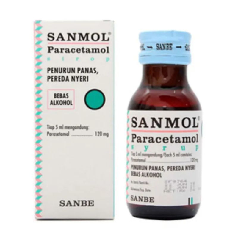 Jual Sanmol Syrup 60ML Obat Demam Panas pada Anak dan Balita | Shopee ...