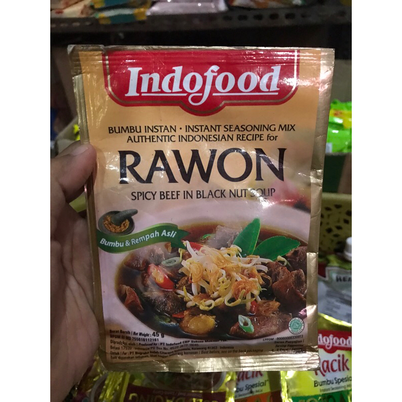 Jual RACIK BUMBU SPECIAL INDOFOOD KARE / RENDANG / GULAI / RAWON / GULE ...