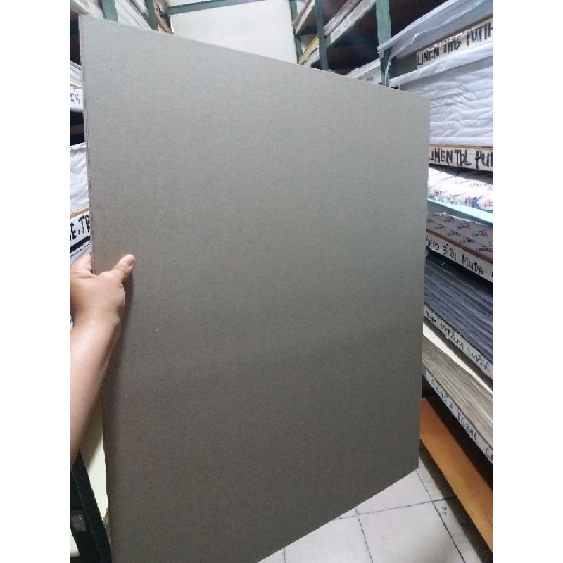 Jual Karton Abu-Abu / Grey Board No. 30 - No. 40 Ukuran Plano - Ongkos ...
