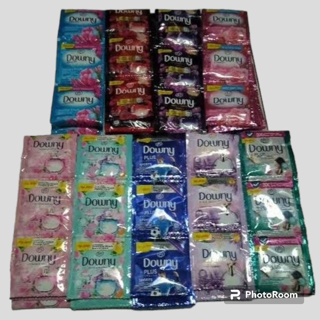 Jual DOWNY KEMASAN 500 PEWANGI DAN PELEMBUT PAKAIAN / 1 RENCENG ISI 12 ...