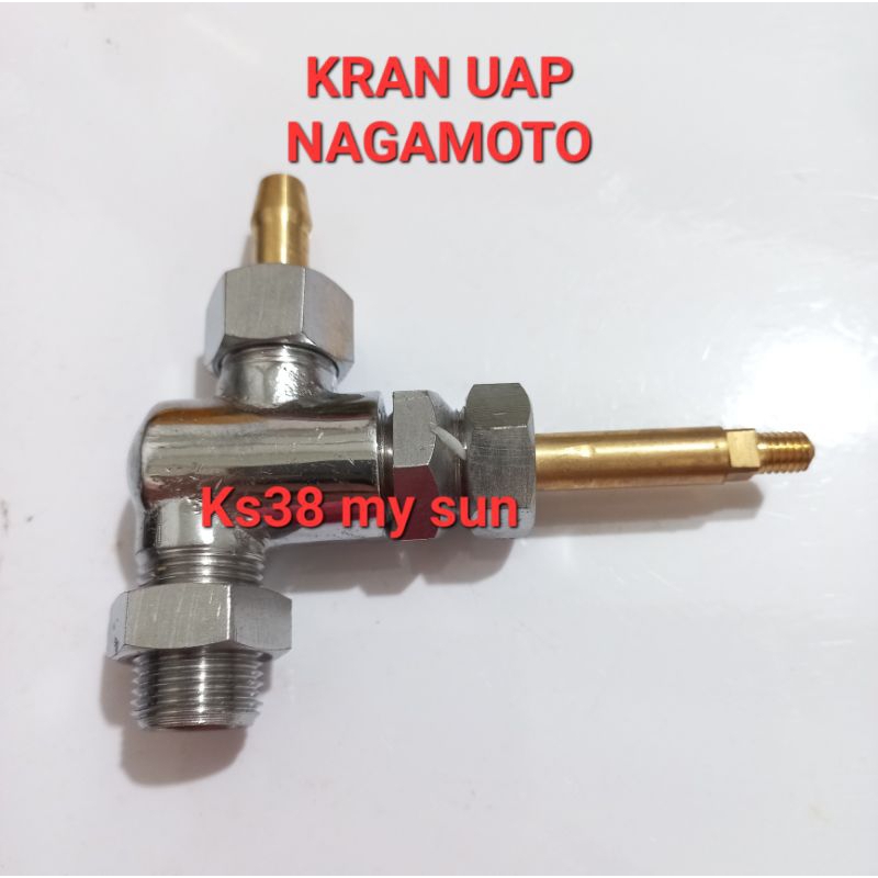 Jual kran uap kompor sterika uap nagamoto | Shopee Indonesia
