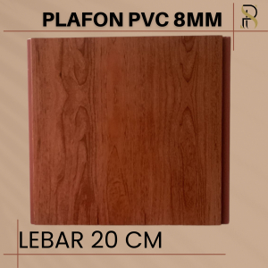 Jual Plafon PVC Warna coklat Kayu semi doff (SP 64) | Shopee Indonesia