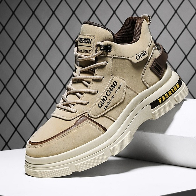 Jual JS Sepatu Pria Import Casual Shoes Sepatu Sneakers Boots Cowok ...