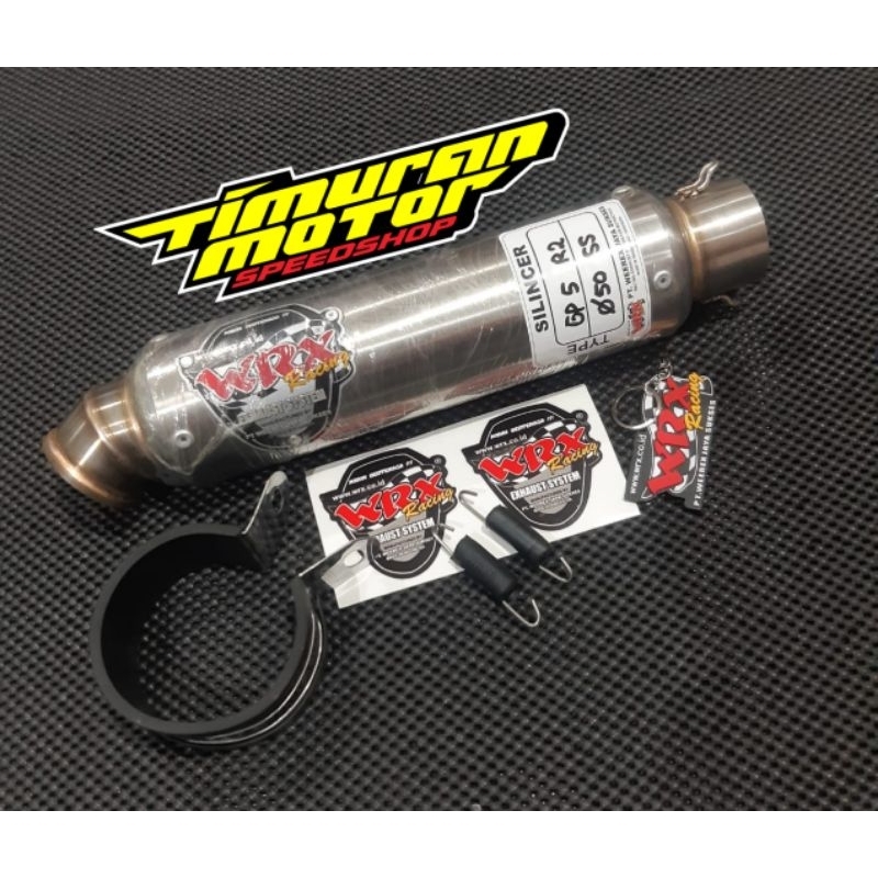 Jual SILENCER WRX GP5 R2 SS | Shopee Indonesia