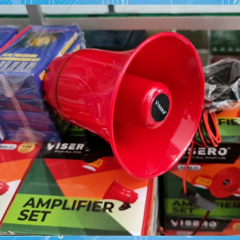 Jual Megaphone horn amplifier set vam-11 usb mic rec rekam suara toa ...