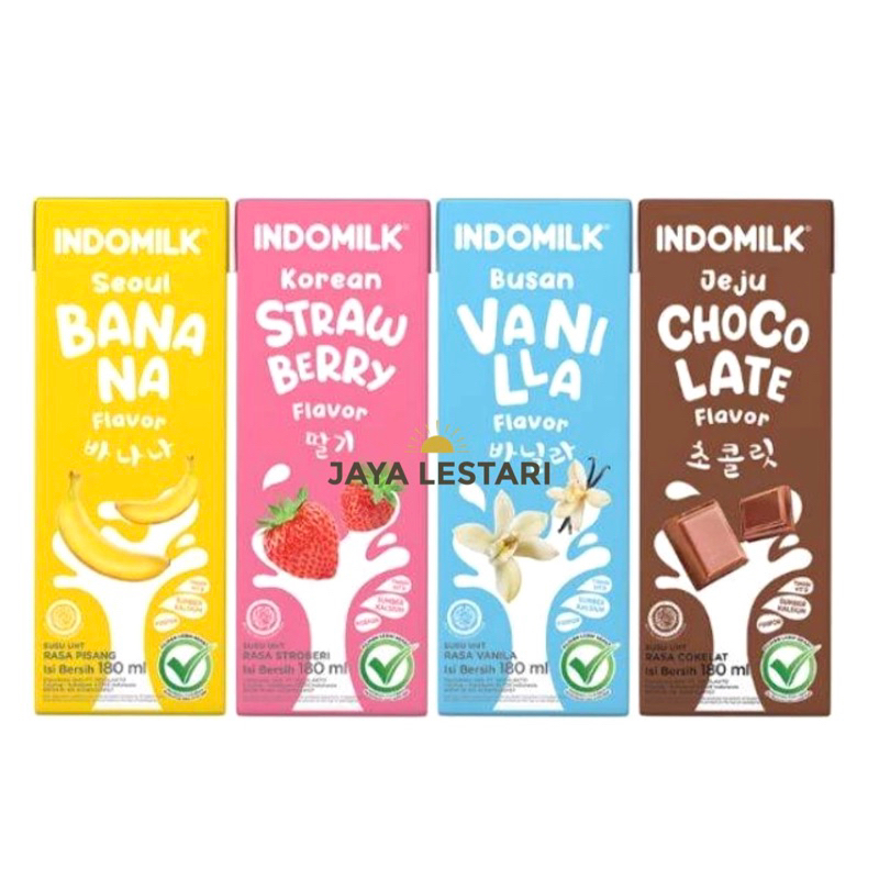 Jual Indomilk Korean Series (180ml) (4 Varian Rasa) | Shopee Indonesia