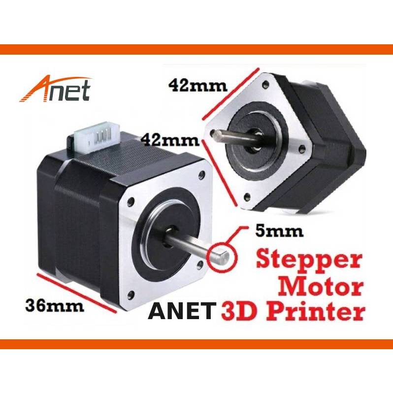 Jual Step / Stepper Motor Printer 3D Anet A8, A8 plus, ET4, ET4 Plus ...