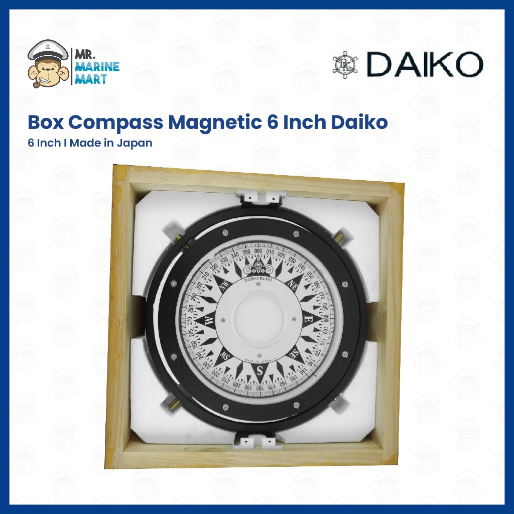 Jual Box Compass 6 Inch Daiko Compass Magnetic 6 Inch Daiko | Shopee ...