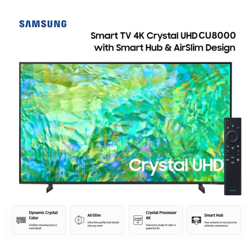 Jual Samsung 50CU8000 50 Inch Crystal UHD 4K Smart TV 50CU8000 ...
