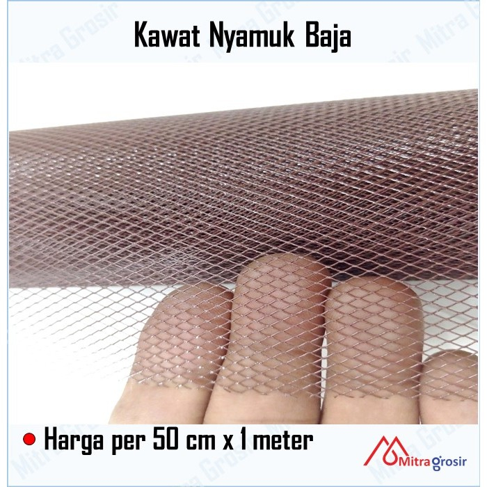 Jual Kasa Nyamuk / Kawat Nyamuk Penghalang Nyamuk Jaring Baja Ventilasi ...