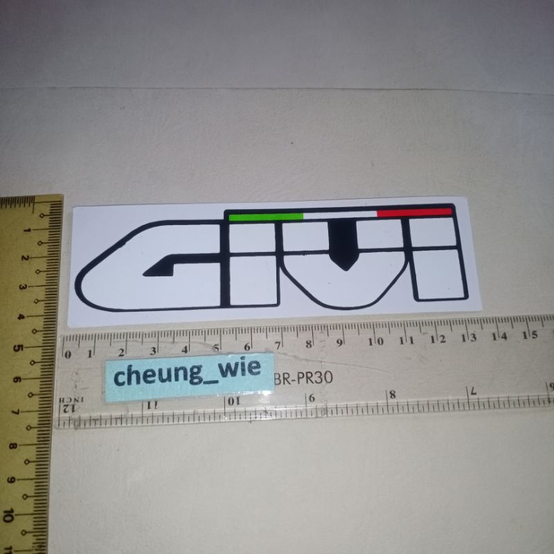 Jual Stiker / Sticker logo Givi 1bh | Shopee Indonesia