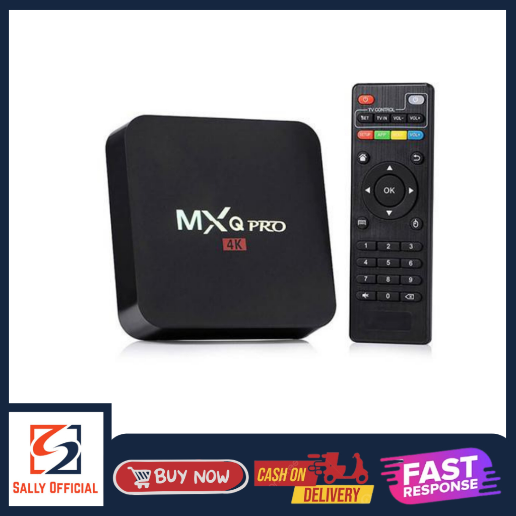 Jual MXQ Android TV Box MXQ Pro 1GB 2GB Support 4K Full HD | Shopee ...