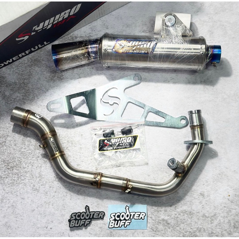 Jual Knalpot Shijiro RC Titanium Vespa Sprint Primavera S LX Inlet 38 ...