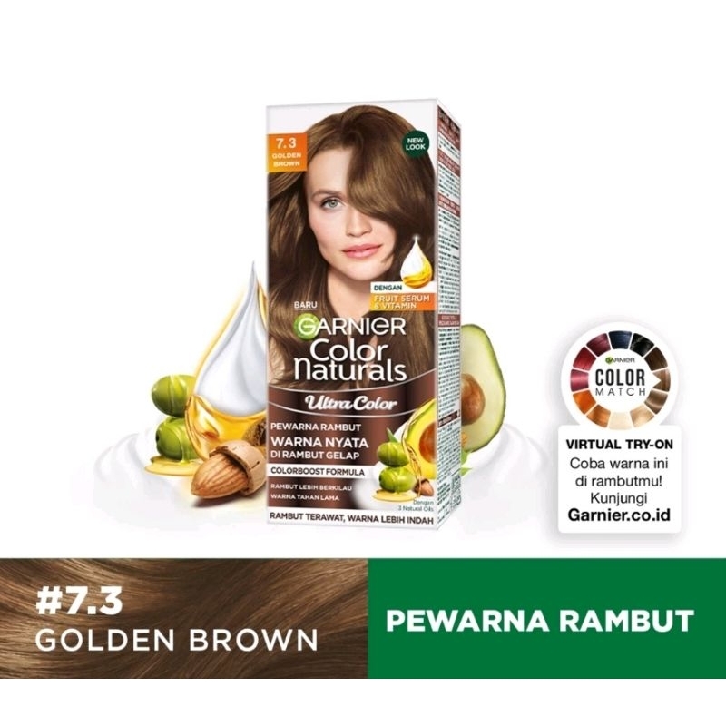 Jual Garnier Hair Color Naturals Pewarna Rambut Cat Rambut 105 ml ...