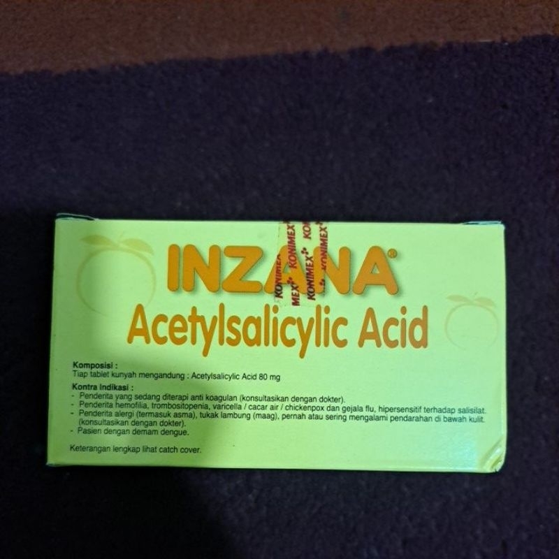 Jual inzana 1box isi 25 strip | Shopee Indonesia