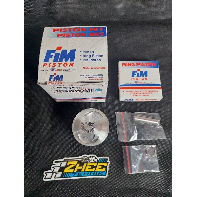 Jual Piston Kit Ring Seher KAZE FIM68 Custom.PNP Supra 125 Kirana 125 ...