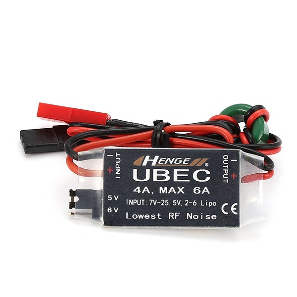 Jual HENGE 4A UBEC Output 5V / 6V 6A / 8A Max 6A Inport 7V-25.5V 2-6S ...