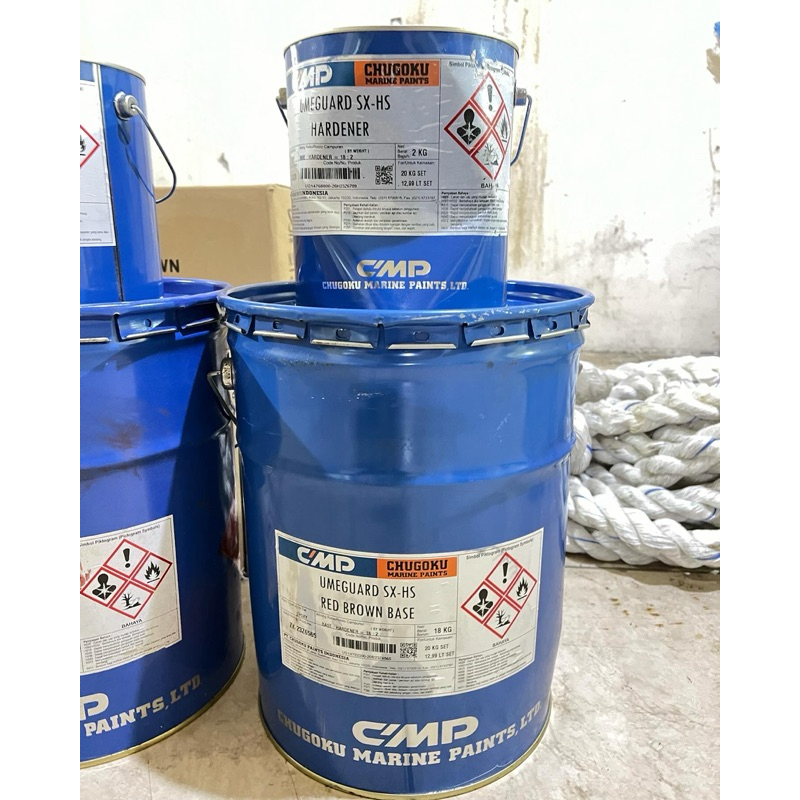 Jual Cat Chugoku - Umeguard SX HS - Red Brown - Epoxy - pail 20 liter | Shopee Indonesia