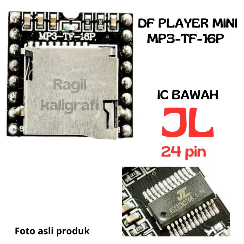 Jual DFPLAYER MINI MP3 DF PLAYER MINI ARDUINO DFPLAYER MINI MP3-TF-16P ... Jual DFPLAYER MINI MP3 DF PLAYER MINI ARDUINO DFPLAYER MINI MP3-TF-16P ...
