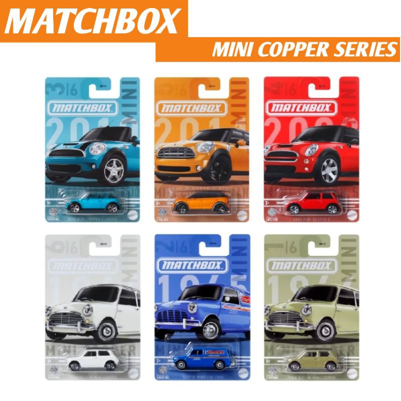 Jual MATCHBOX MINI COOPER SERIES | Shopee Indonesia