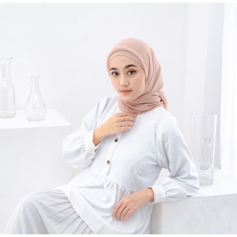 Jual ( FRE HIJAB ) Gamis Nadine Dress Exclusive Modern Gamis Lebaran ...