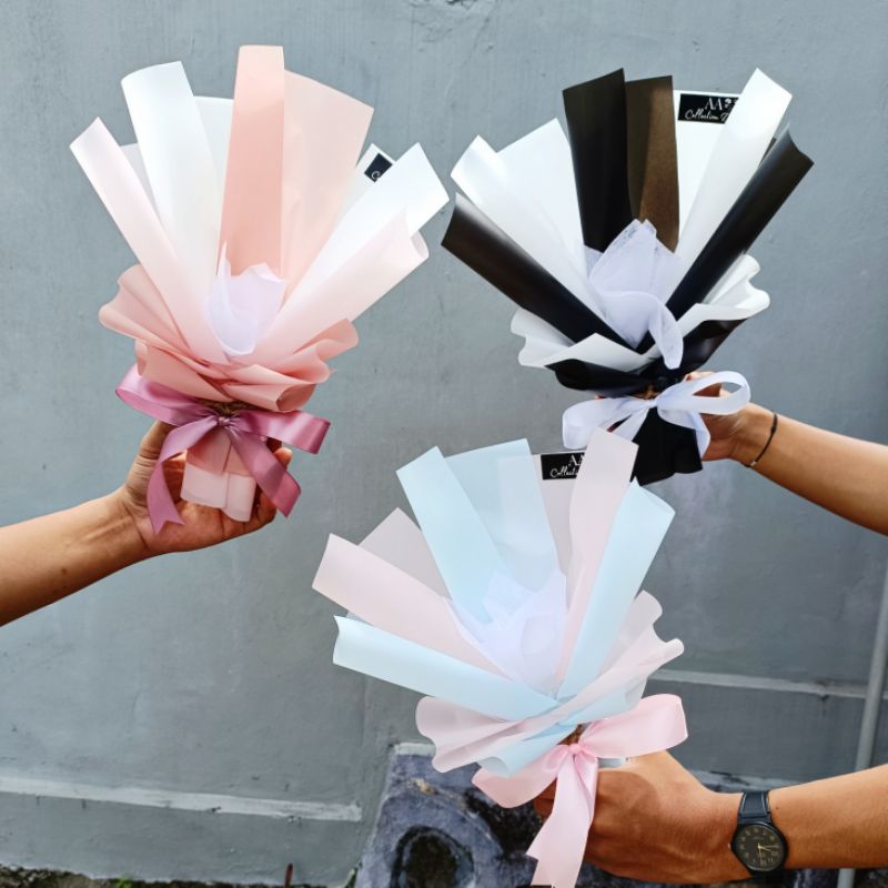 Jual BUKET KOSONGAN UKURAN SMALL / BUKET BUNGA / BUKET COKLAT / BUKET ...