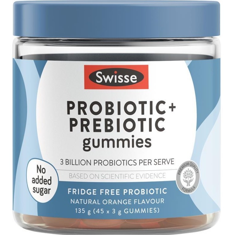 Jual Swisse Adults PROBIOTIC & PREBIOTIC GUMMIES 45 Pack/Probiotik ...