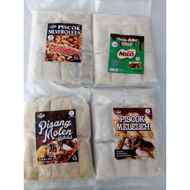 Jual Piscok lumer aneka rasa, Original / Milo / Silverqueen / Molen ...