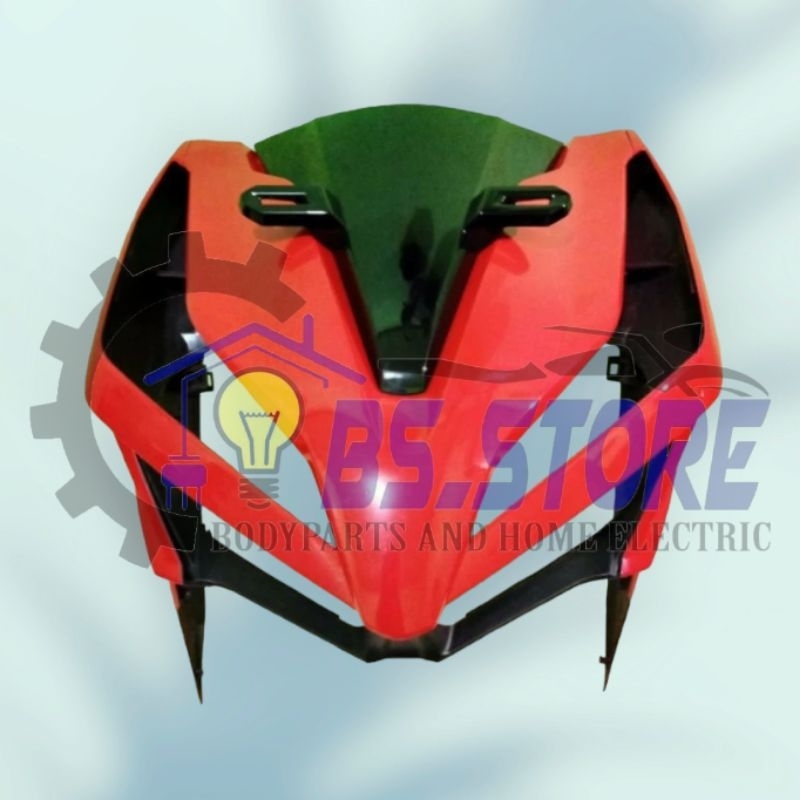 Jual COVER LAMPU DEPAN TAMENG DEPAN DEPAN FULL SETT VARIO 150 125 LED ...