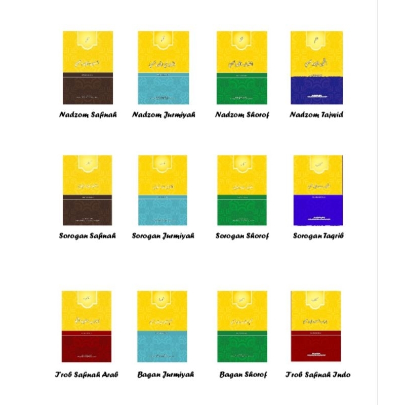 Jual Sepaket 13 Kitab Metode Baca Kitab Nidzomi | Shopee Indonesia