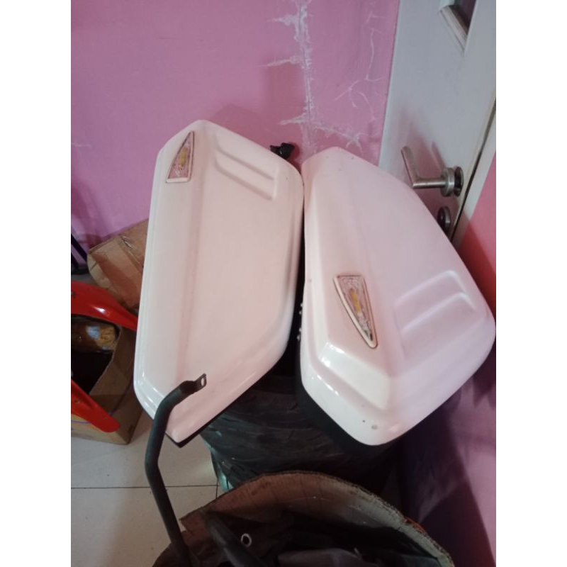 Jual Box samping side box Yamaha nmax old versi kecil bekas second ...