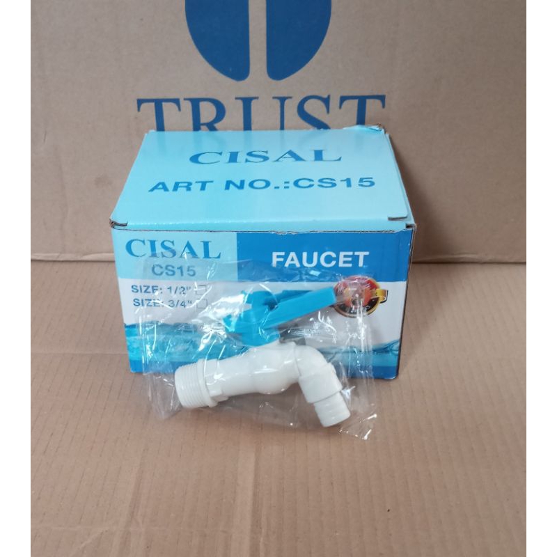 Jual KRAN PVC CISAL 3/4" - CISAL KERAN PLASTIK - KRAN PVC TAMAN CISAL ...