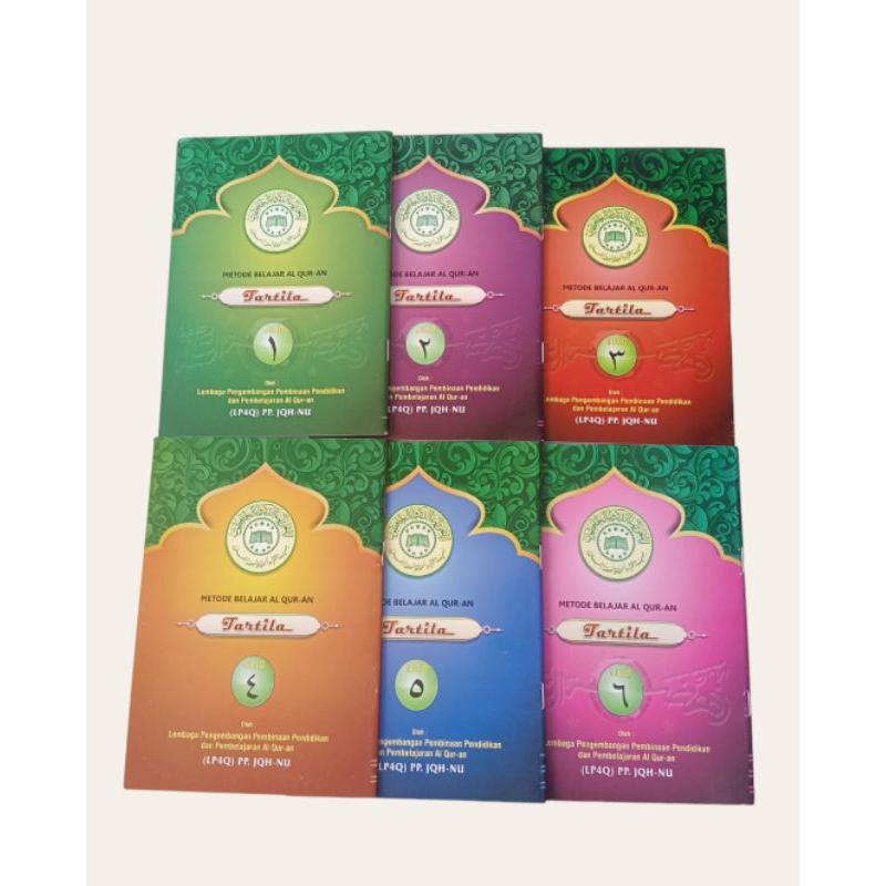 Jual Buku Tartila paket jilid Lengkap (1 -6) cara cepat belajar membaca ...