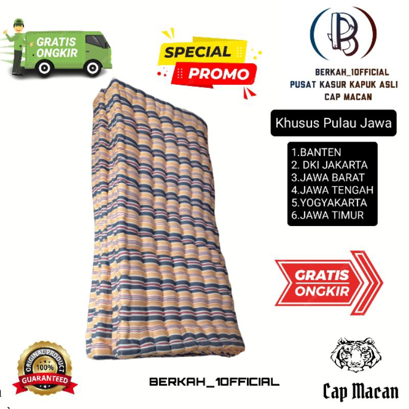 Jual KASUR KAPUK ASLI 180 x 200 CAP MACAN dan Ukuran LAIN FREE ONGKIR ...