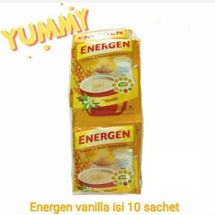 Jual energen vanilla renceng | sereal susu instant isi 10 sachet ...