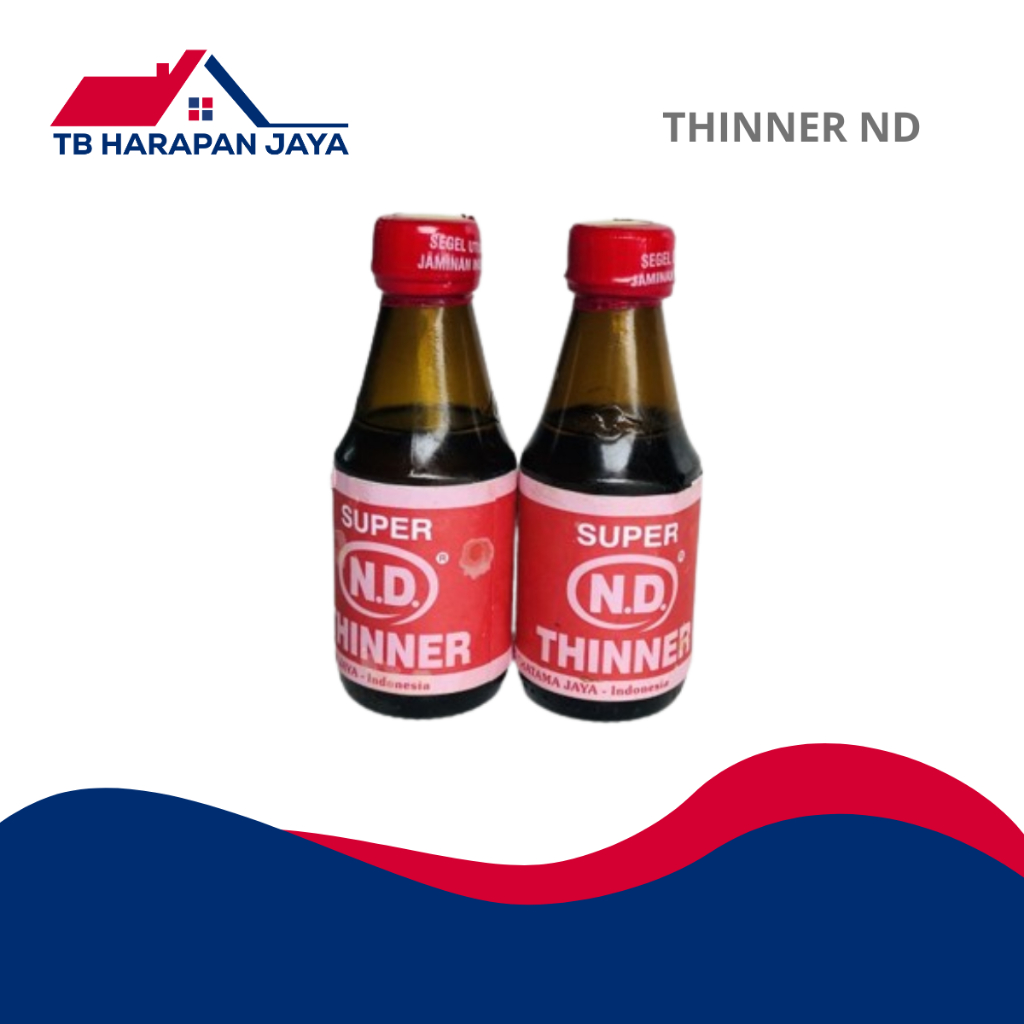 Jual Thinner ND Super Botol Cairan Pengencer Cat Kayu & Besi | Shopee Indonesia