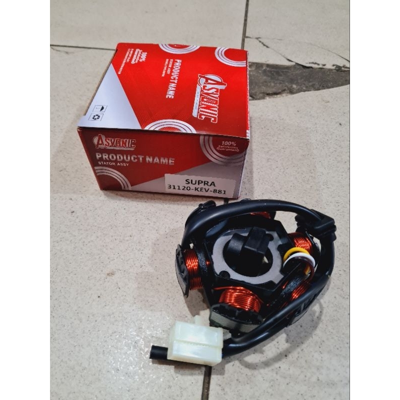 Jual SPOOL KOMPLIT STATOR COMP SUPRA X ASVONIC | Shopee Indonesia