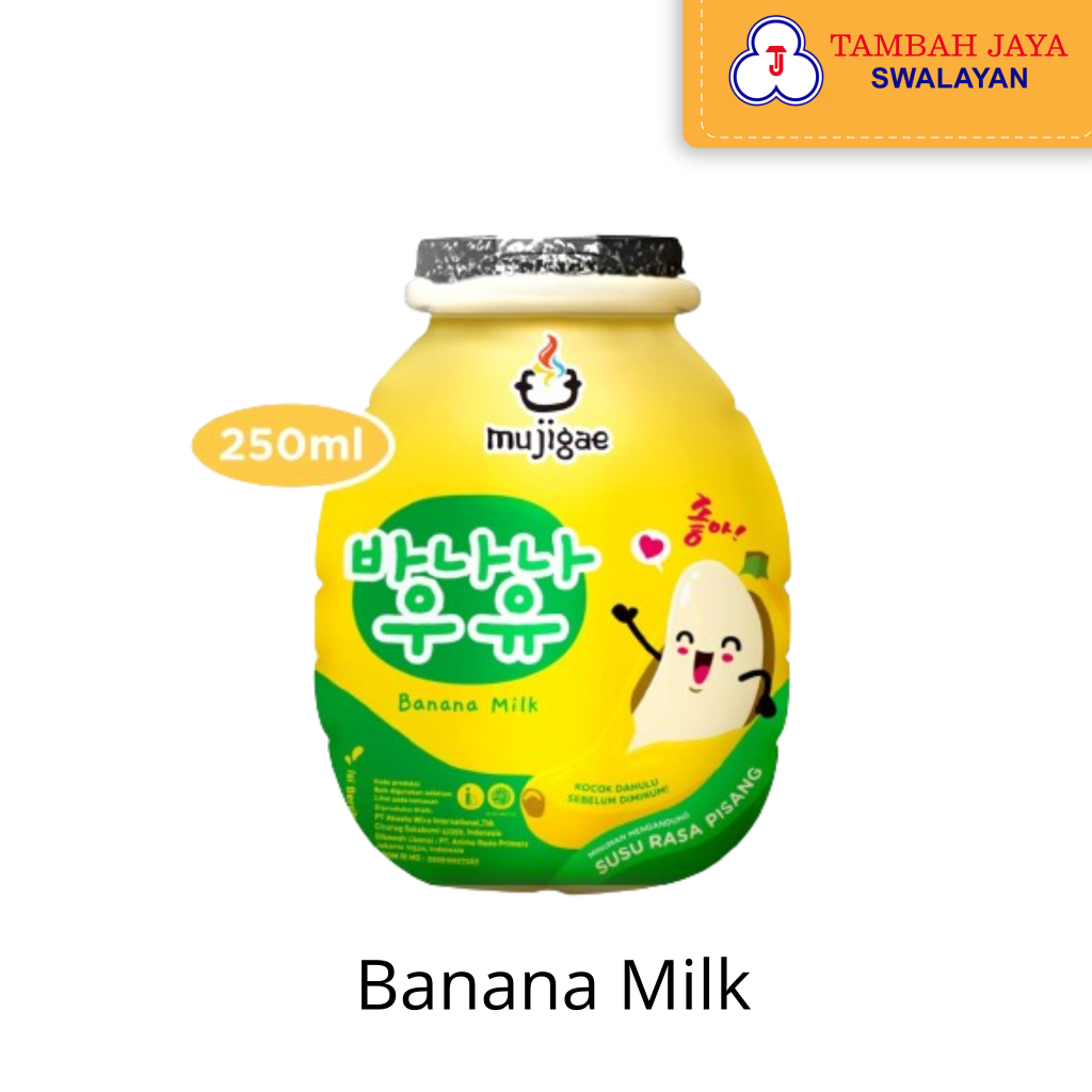 Jual Mujigae Banana Milk 250ml (susu rasa pisang) | Shopee Indonesia