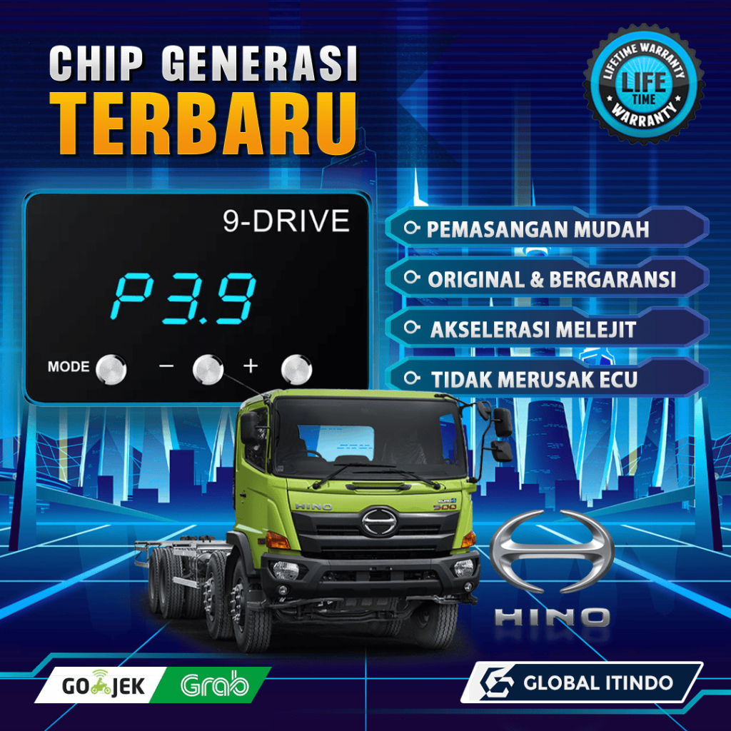 Jual 9 Drive Hino 500 Series FLX 280 JW Piggyback Throttle Controller ...