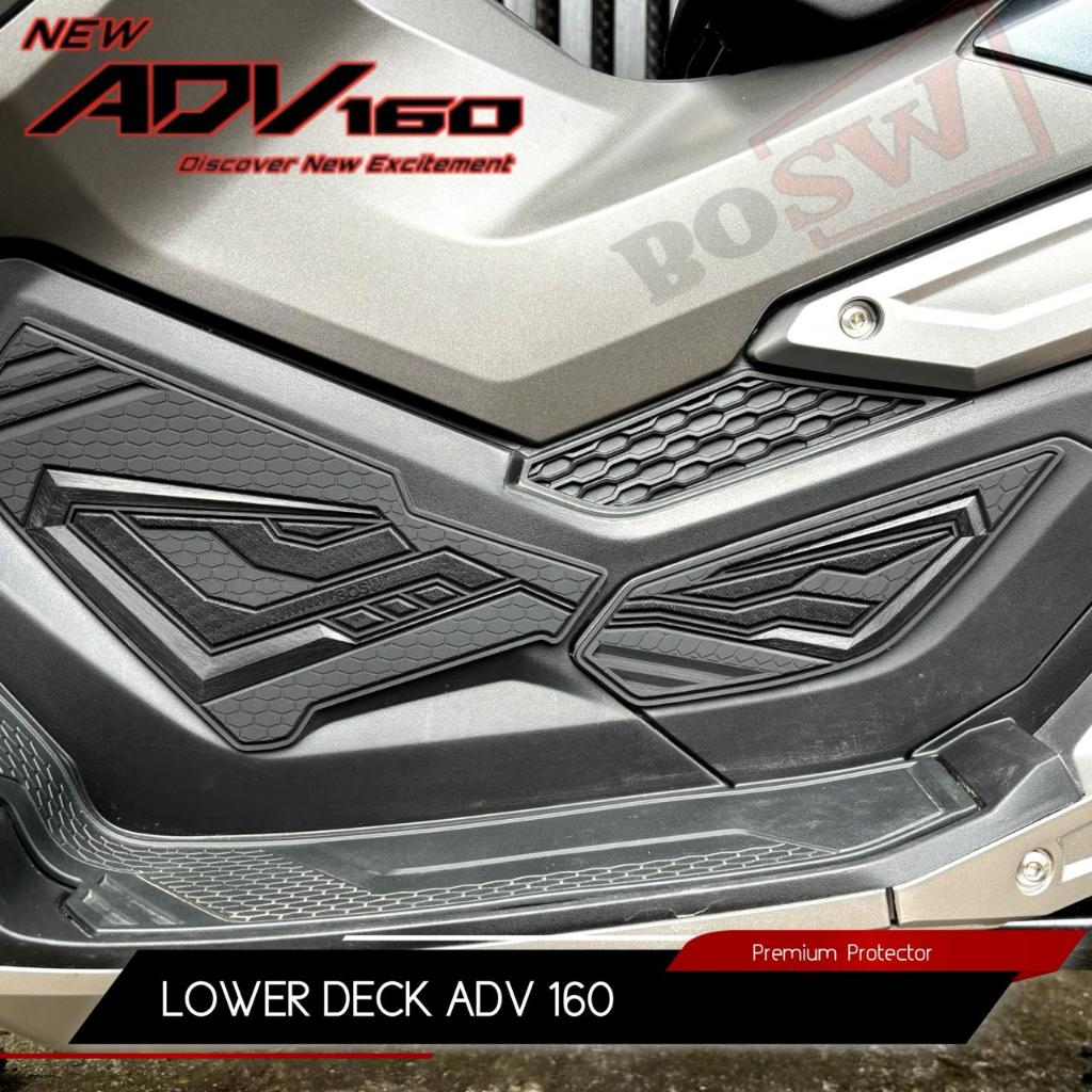 Jual Aksesoris ADV 160 Side Deck Variasi Body Cover Bahan Karet ...