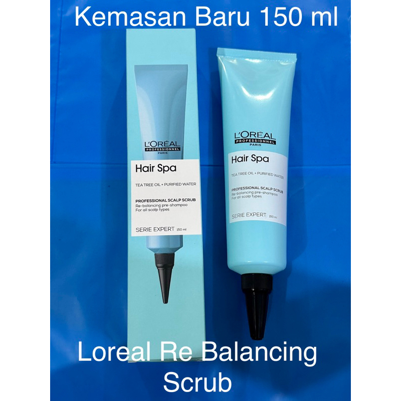 Jual Loreal Profesional Paris Hair Spa Ice Scrub 150ml | Shopee Indonesia