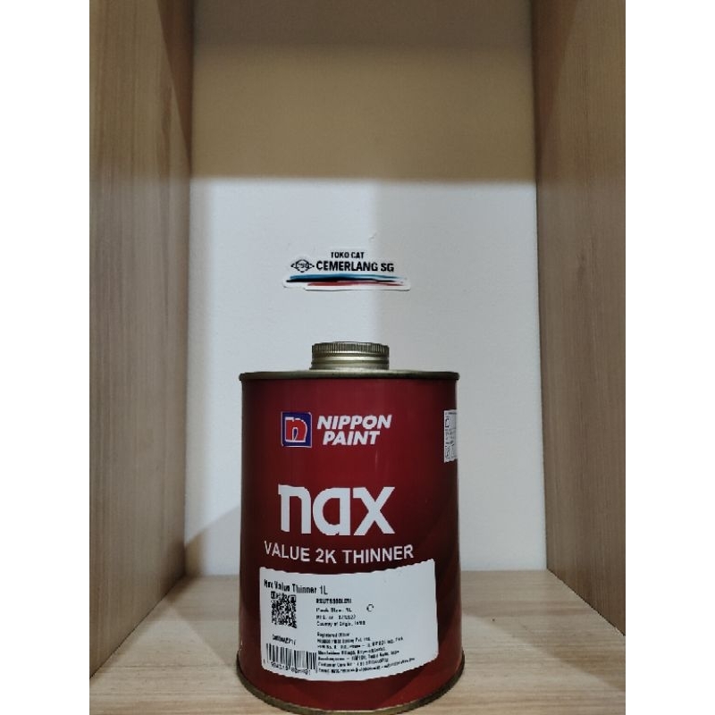 Jual THINER PU NAX VALUE 2K , THINER PU NIPPON 1 LITER | Shopee Indonesia