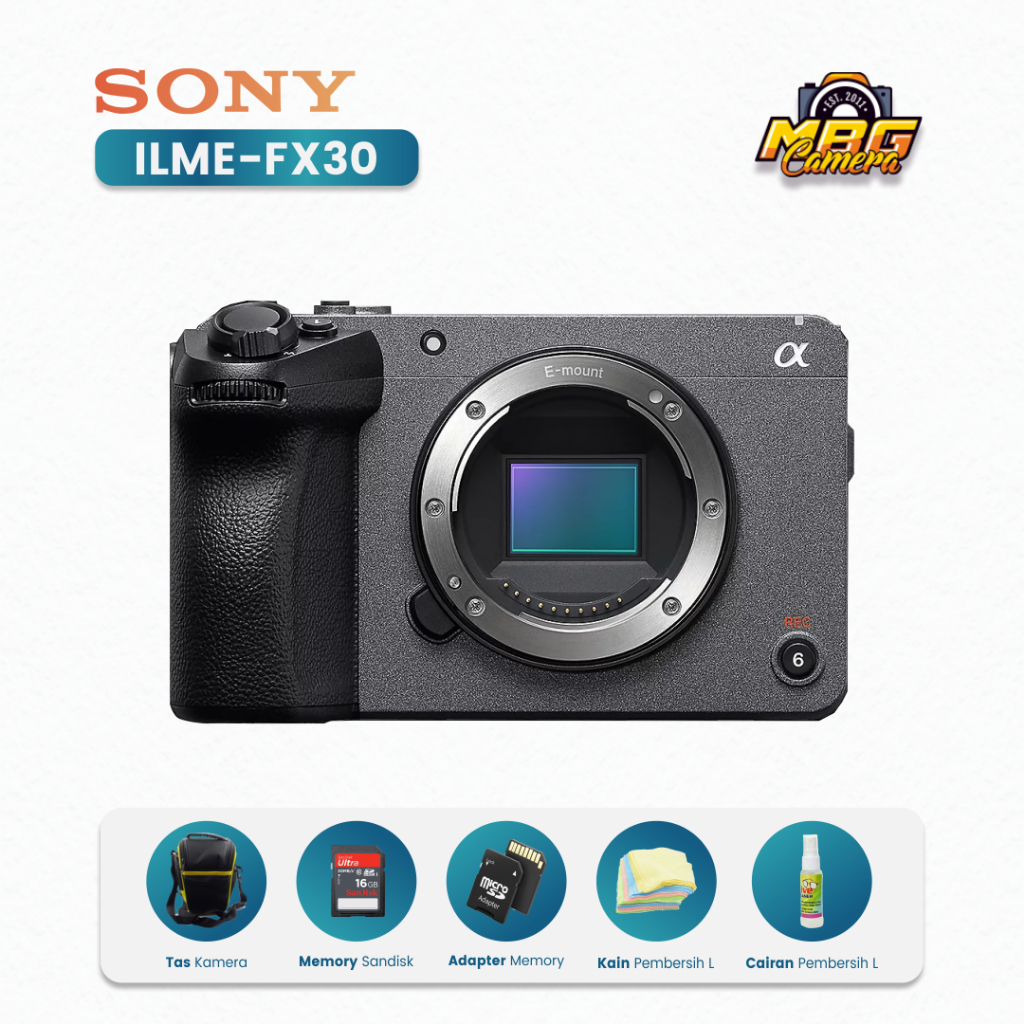 Jual SONY FX30 BODY ONLY COMPACT CINEMA LINE HASIL MANTAP BAGET ...