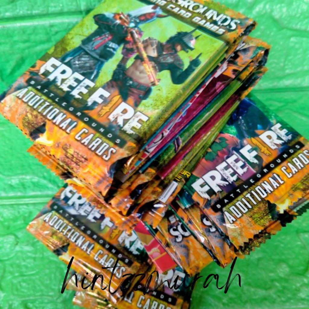 Jual Mainan Kartu Trading Card Free Fire 1 Pack Isi 10 Kartu / Kartu ...
