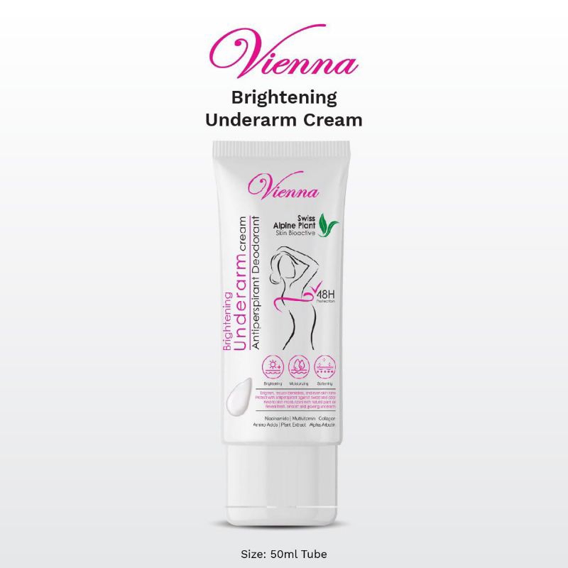 Jual Vienna Underarm Cream 50ml | Shopee Indonesia