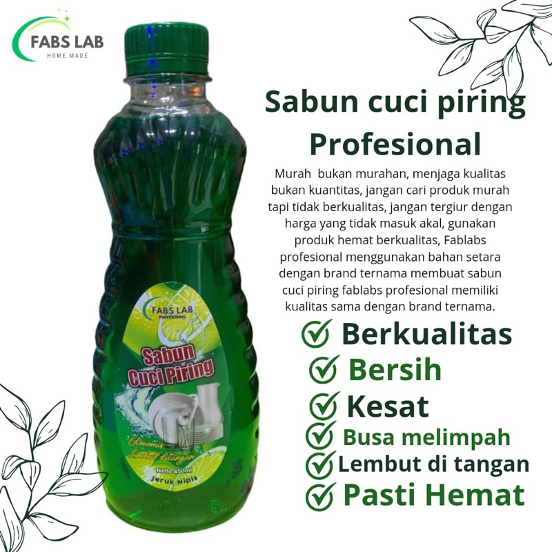 Jual sabun cuci piring profesional 450mL // SABUN CUCI PIRING JERUK ...