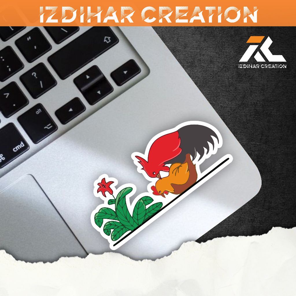 Jual Stiker Sticker lucu Ayam Jago Plesetan Gokil, Stiker Mangkuk Mie ...